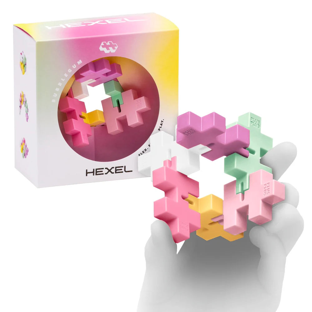 PLUS PLUS HEXEL PINK – Learning Post & Toys