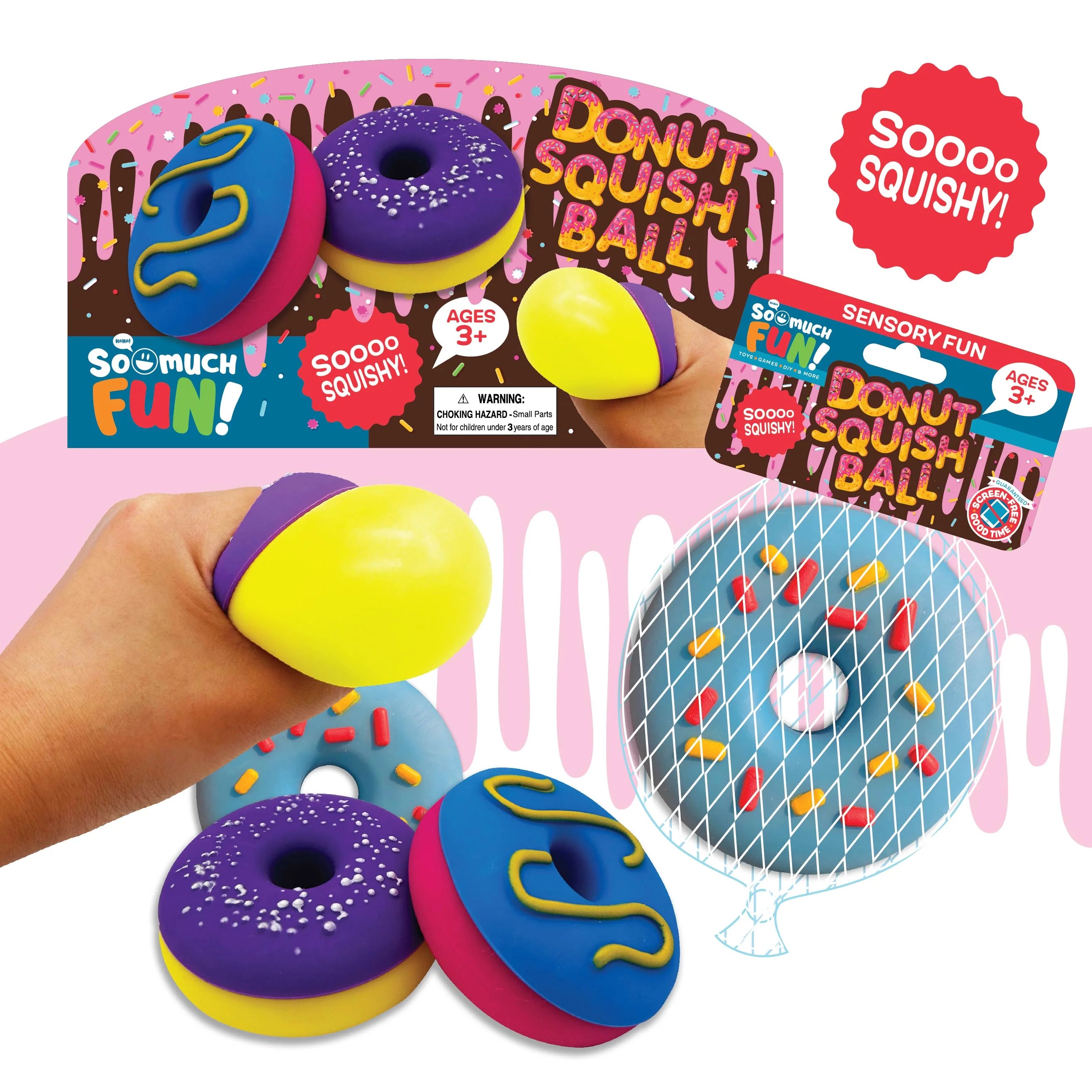DONUT SQUISH BALL – Learning Post & Toys