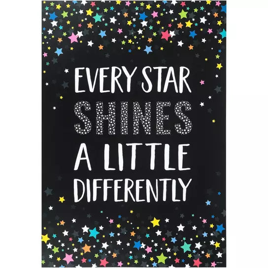 EVERY STAR SHINES POSTER – Learning Post & Toys
