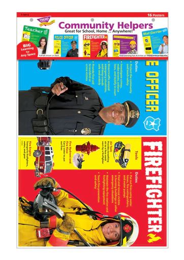 COMMUNITY HELPERS LEARNING SETS BULLETIN BOARD SETS – Learning Post & Toys