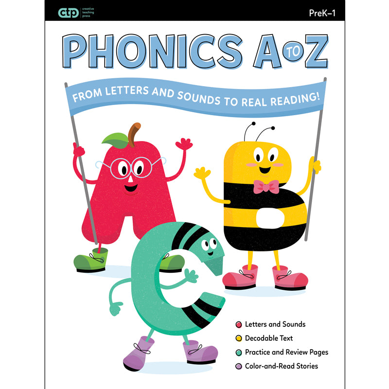 PHONICS A TO Z WORKBOOK – Learning Post & Toys