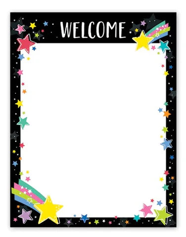 WELCOME STAR BRIGHT CHART – Learning Post & Toys