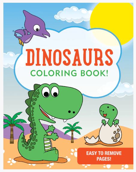 DINOSAURS COLORING BOOK – Learning Post & Toys