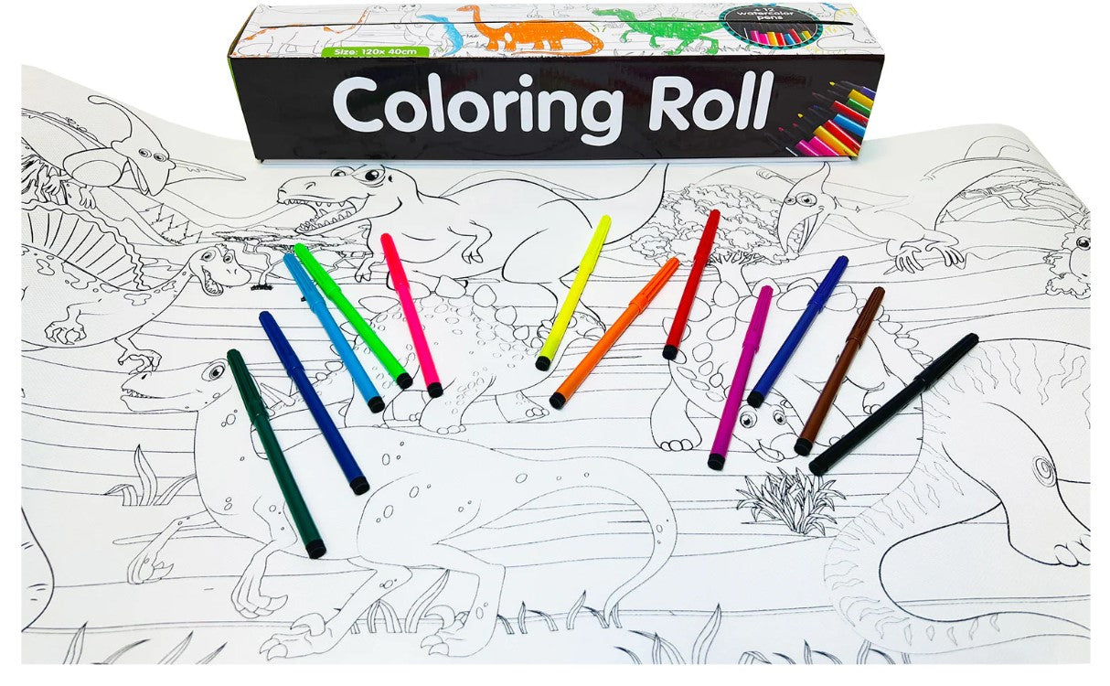 DINOSAUR EXPLORE COLOR ROLL – Learning Post & Toys