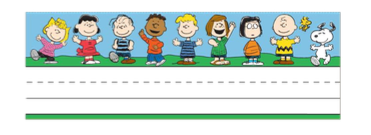 PEANUTS TENTED NAME PLATES – Learning Post & Toys