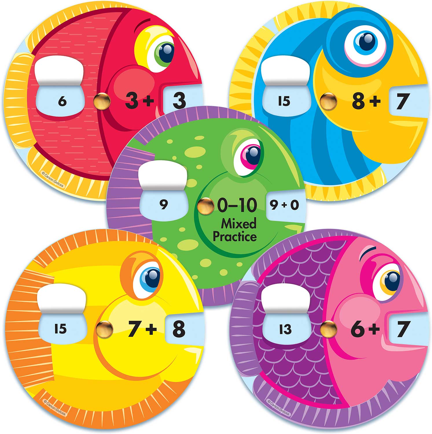 EZ SPIN ADDITION FACTS – Learning Post & Toys