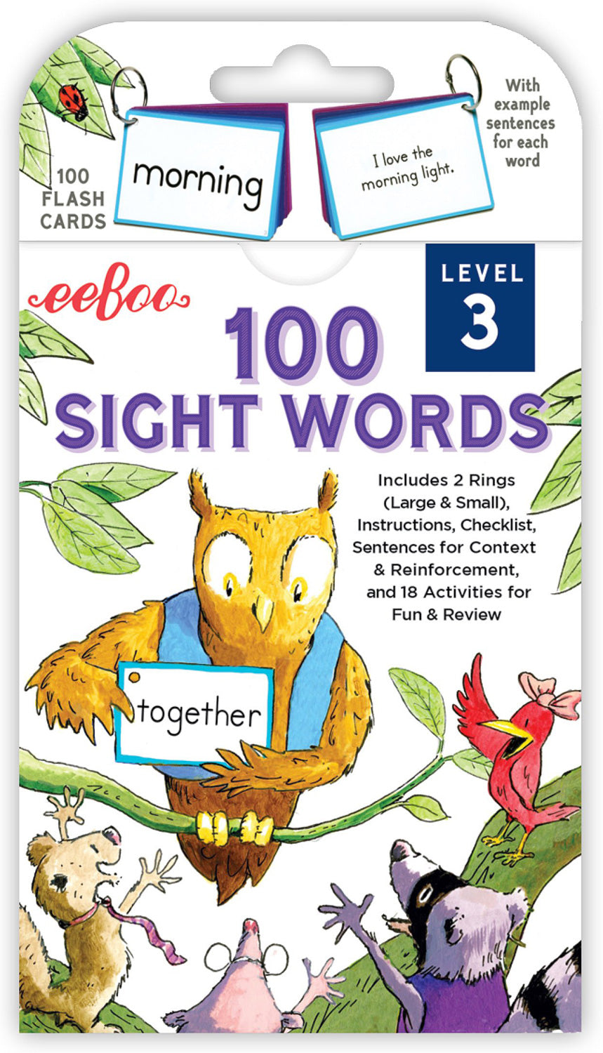 100 SIGHT WORDS LEVEL 3 – Learning Post & Toys
