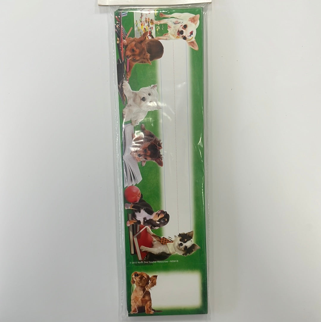 PLAYFUL PUPS SEAT & CUBBY SIGNS – Learning Post & Toys