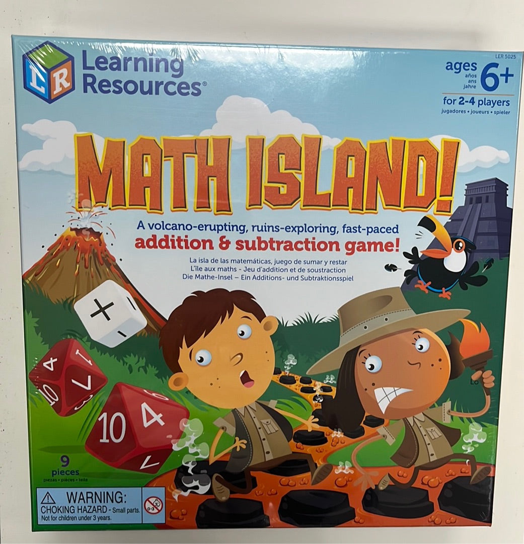 MATH ISLAND ADDITION & SUBTRACTION GAME – Learning Post & Toys