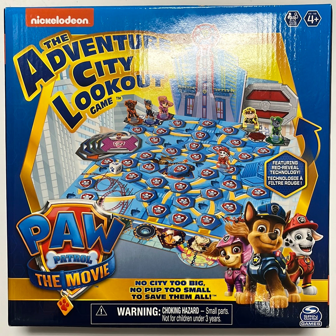 PAW Patrol: The Movie Adventure City Lookout Board Game – Learning Post ...