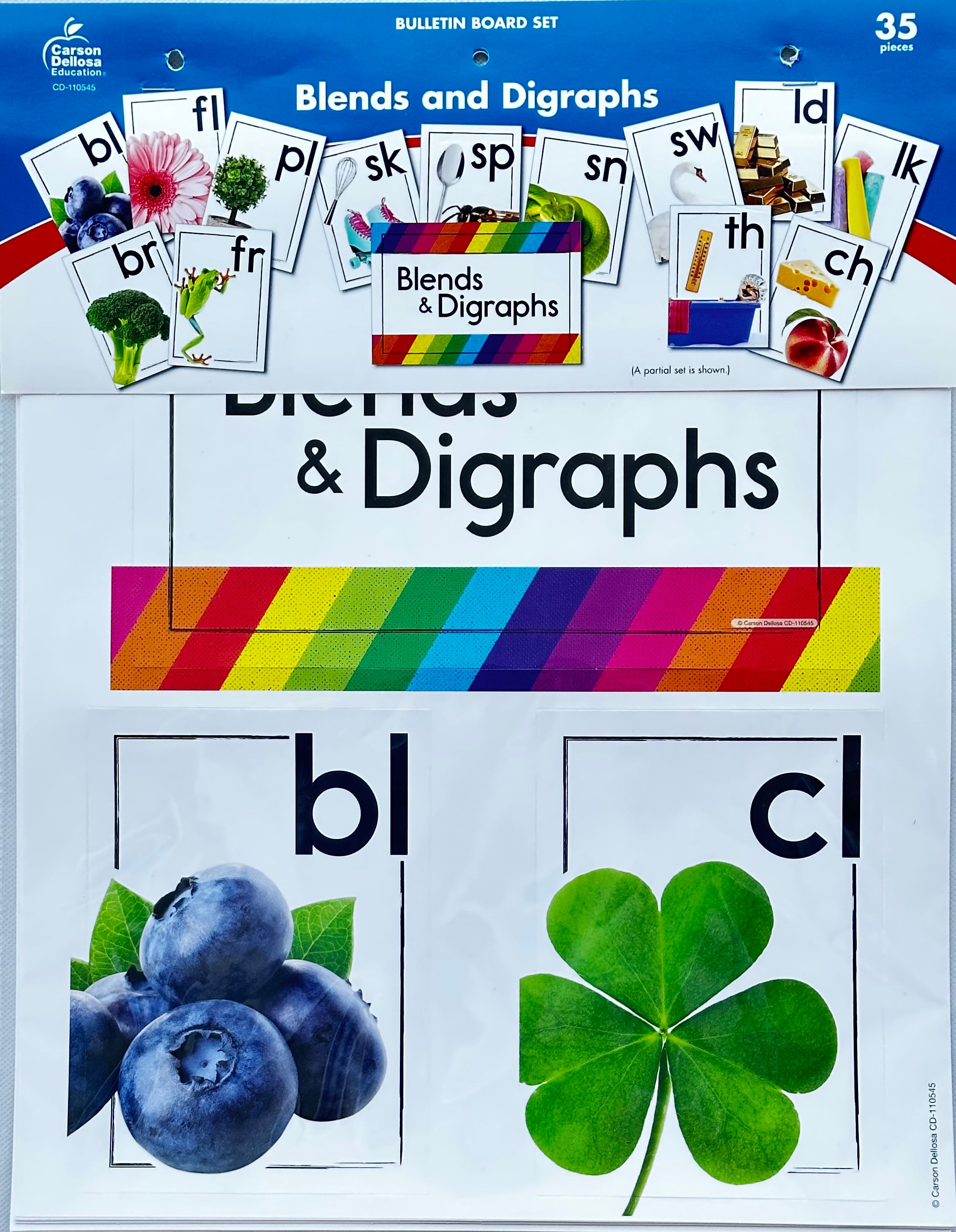 BLENDS AND DIGRAPHS BULLETIN BOARD SETS - CURRICULUM – Learning Post & Toys