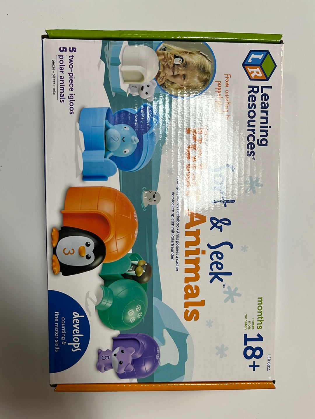 SORT & SEEK POLAR ANIMALS – Learning Post & Toys