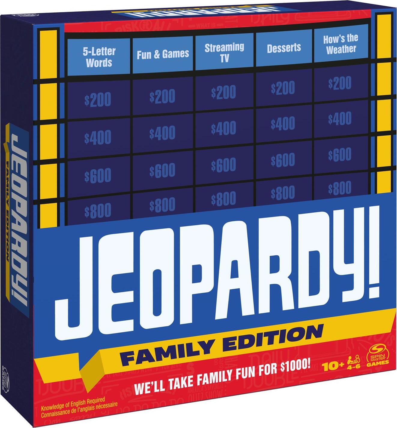 Jeopardy Board Game – Learning Post & Toys