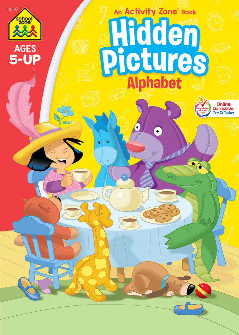 Hidden Pictures Alphabet Workbook – Learning Post & Toys