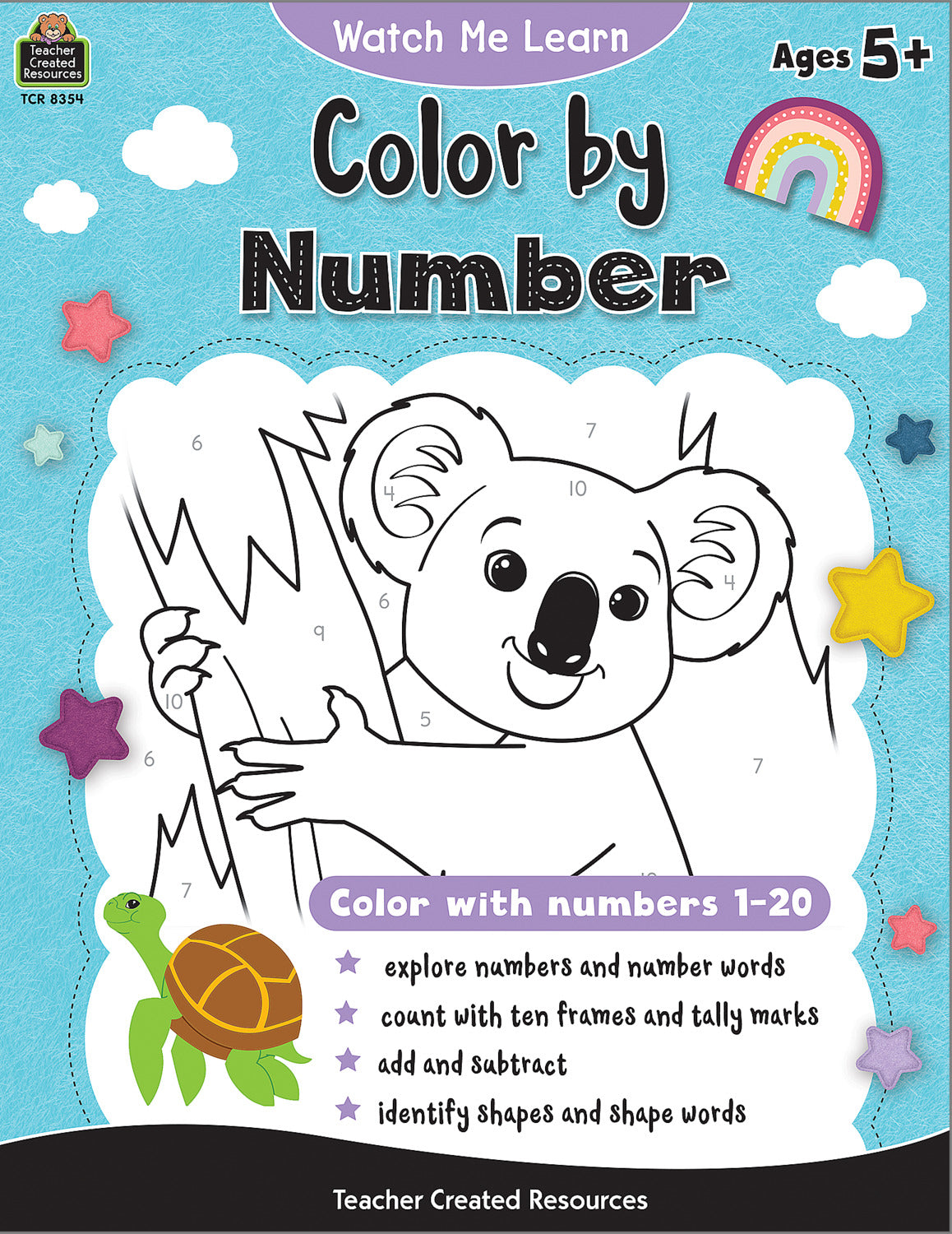 WATCH ME LEARN:COLOR BY NUMBER – Learning Post & Toys