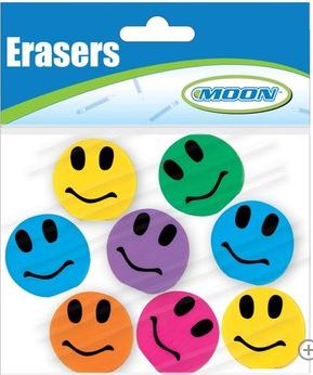 8 CT EMOJI FUN PENCIL TOPPERS – Learning Post & Toys