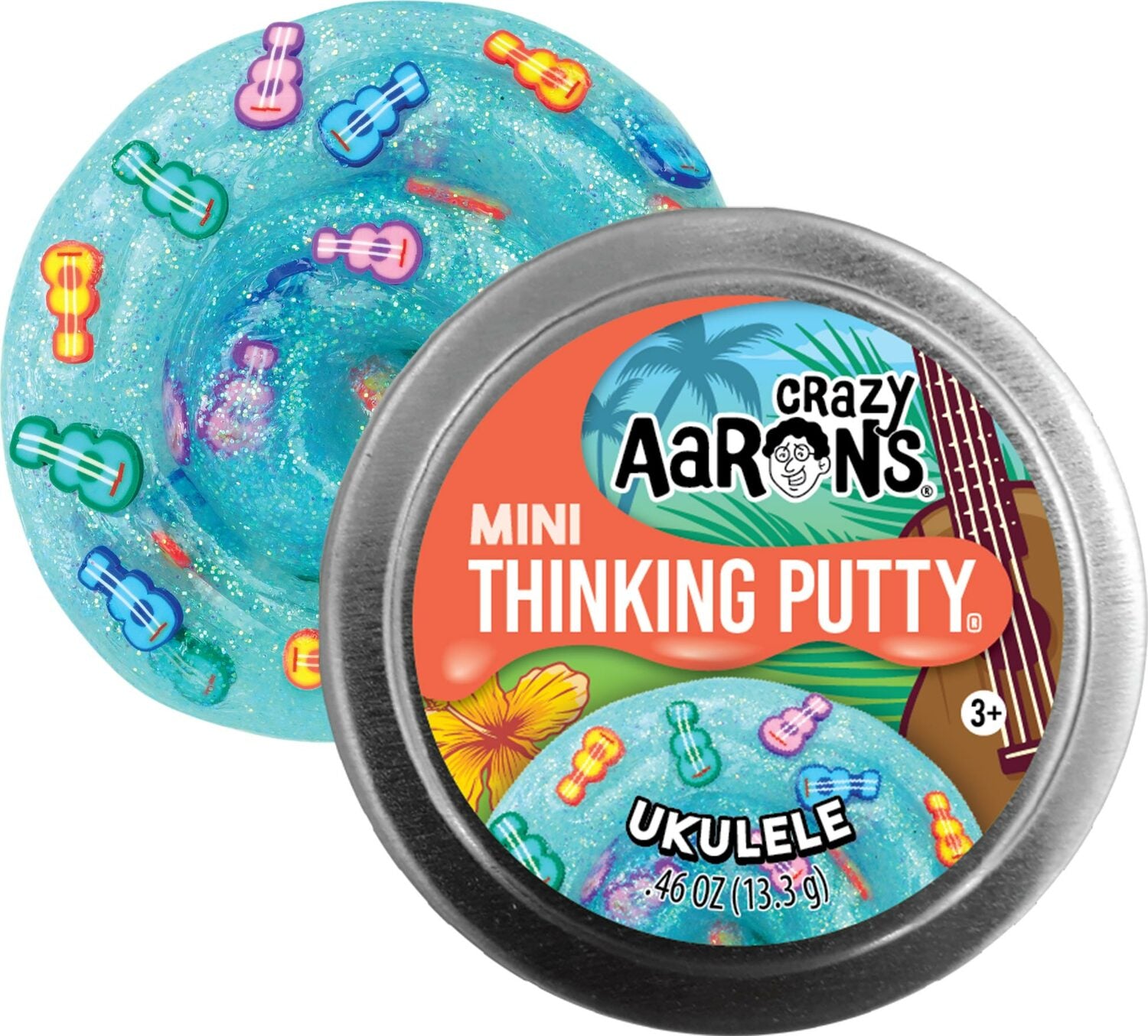 Ukulele Thinking Putty 2" Tin – Learning Post & Toys