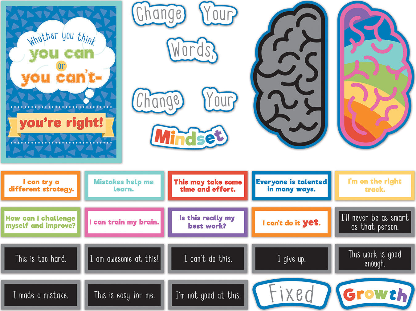 Growth Mindset Bulletin Board – Learning Post & Toys