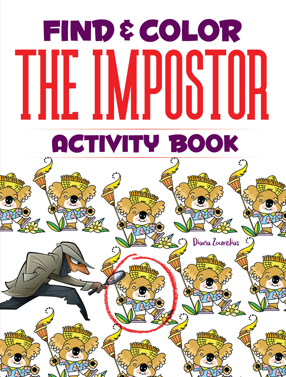 Find & Color the Impostor Activity Book – Learning Post & Toys