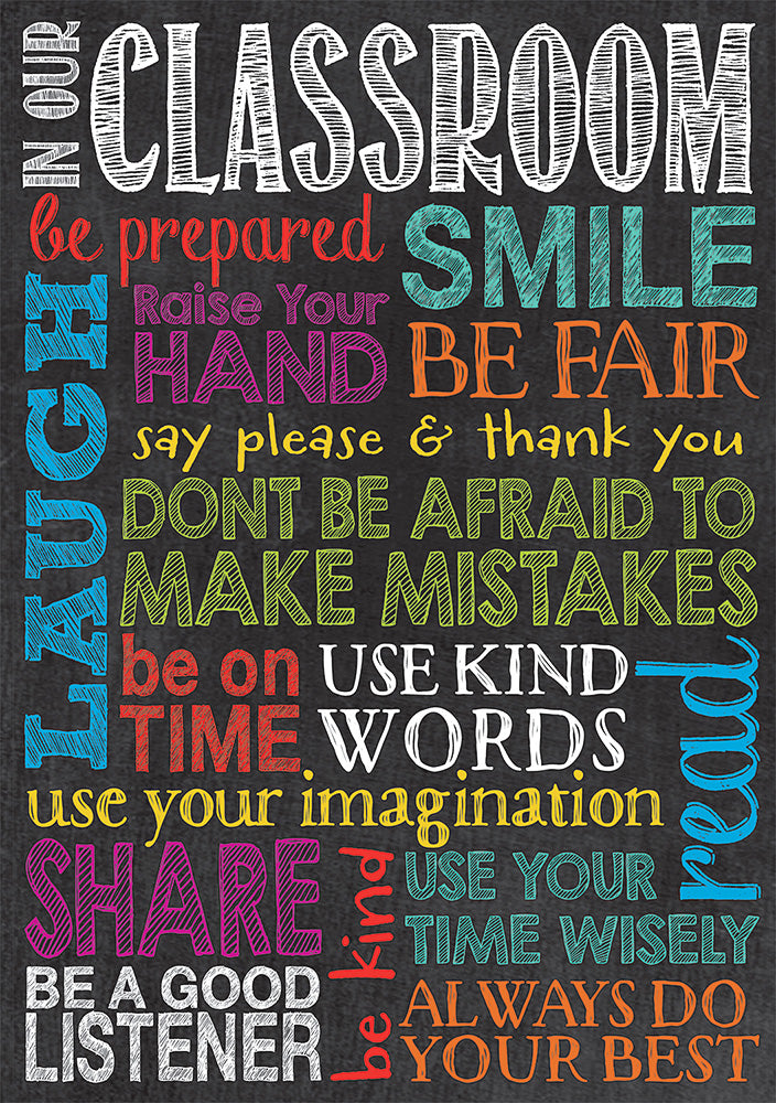 In This Classroom 13" X 19" Posters – Learning Post & Toys