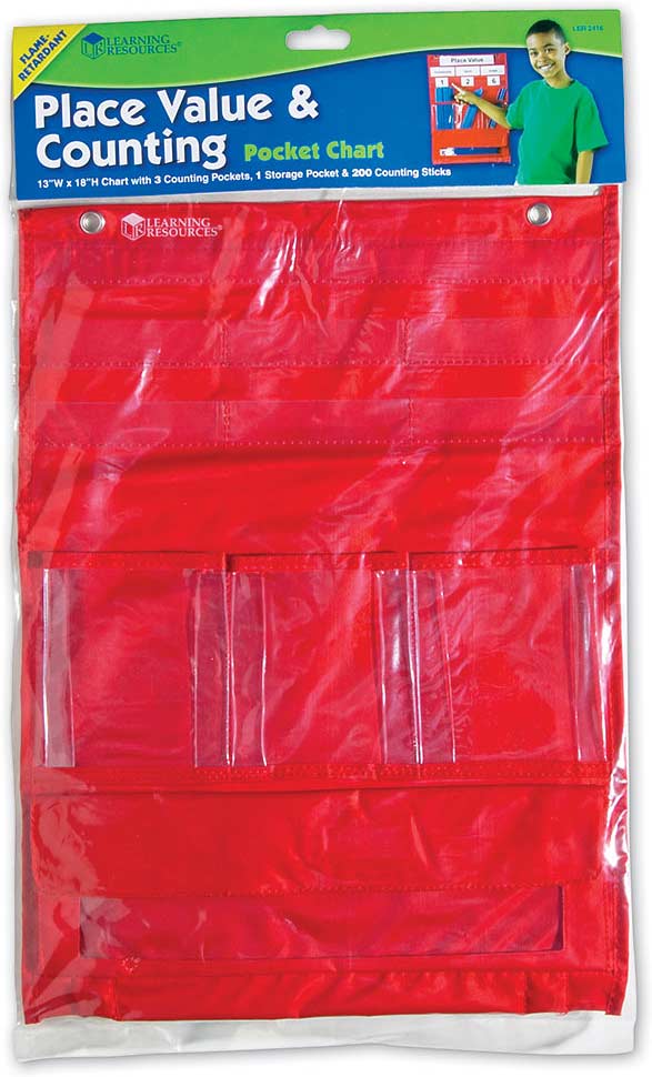 Place Value and Counting Pocket Chart – Learning Post & Toys