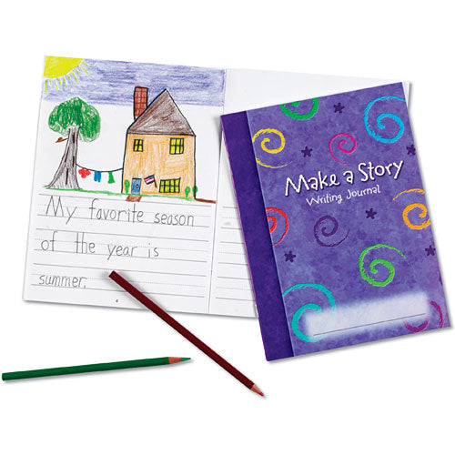 "Learning Resources Make a Story Writing Journal, 7 x 9 Inches, 32 Pag ...