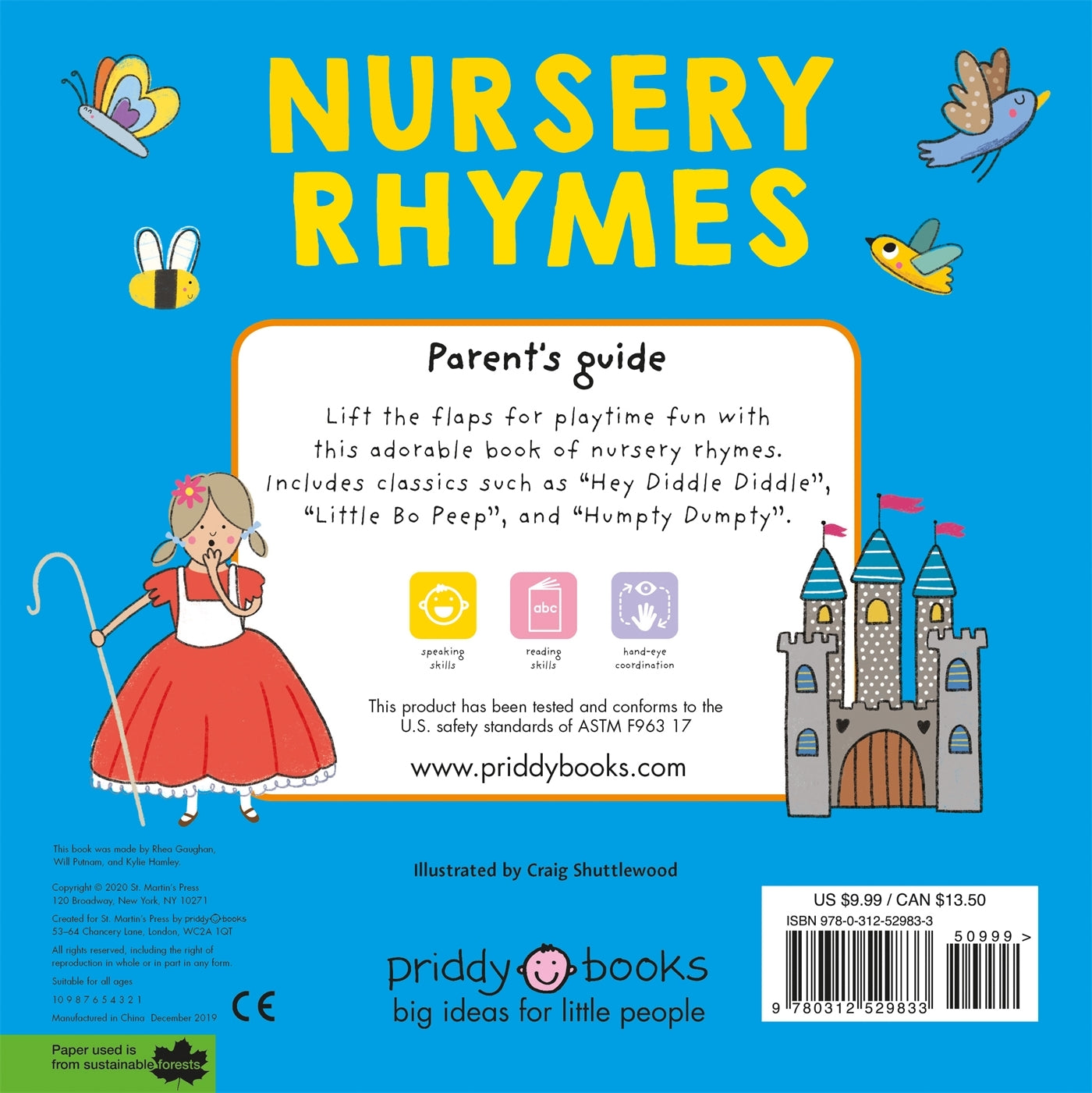 Lift The Flap: Nursery Rhymes – Learning Post & Toys