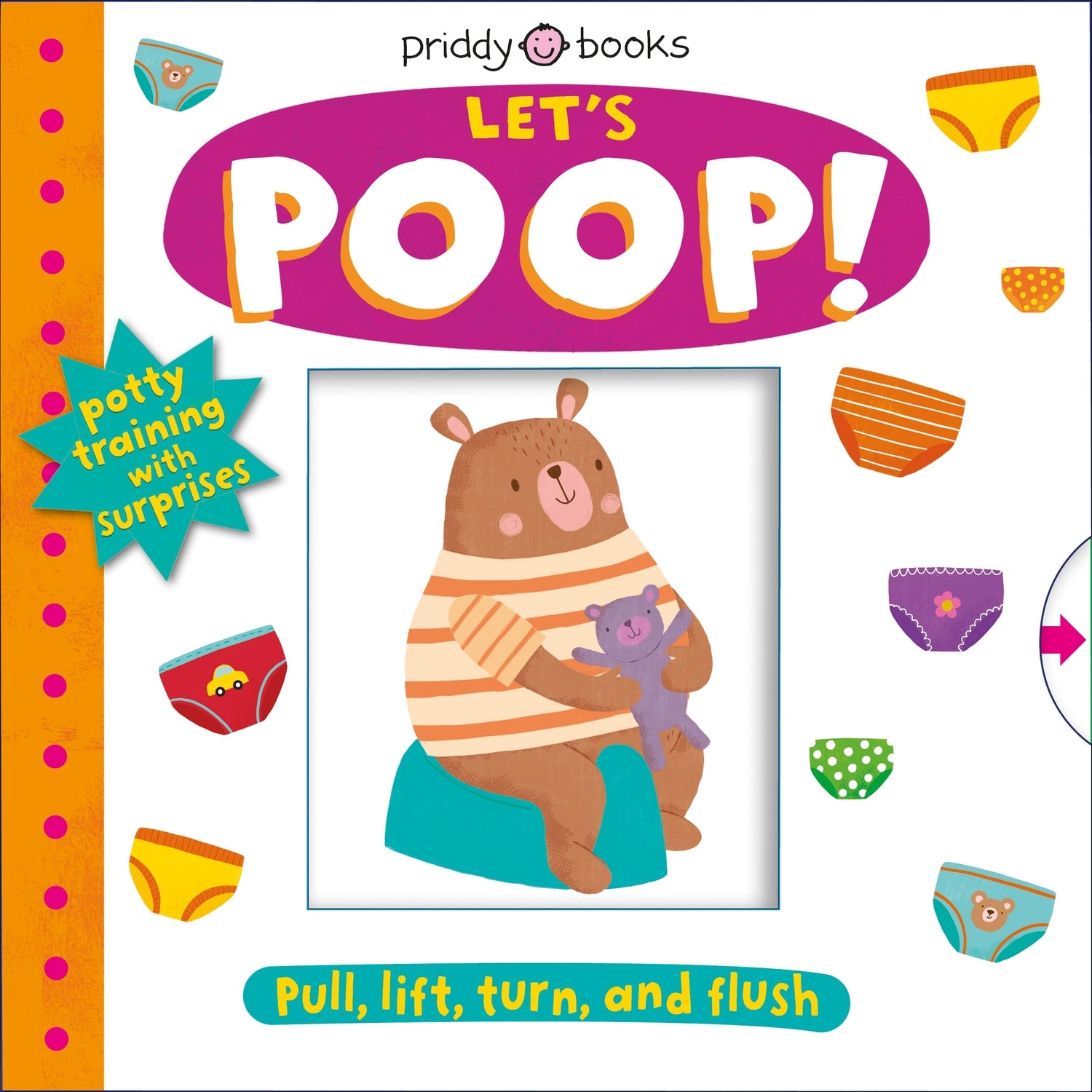 My Little World: Let's Poop!: A Turn-the-Wheel Book for Potty Training ...