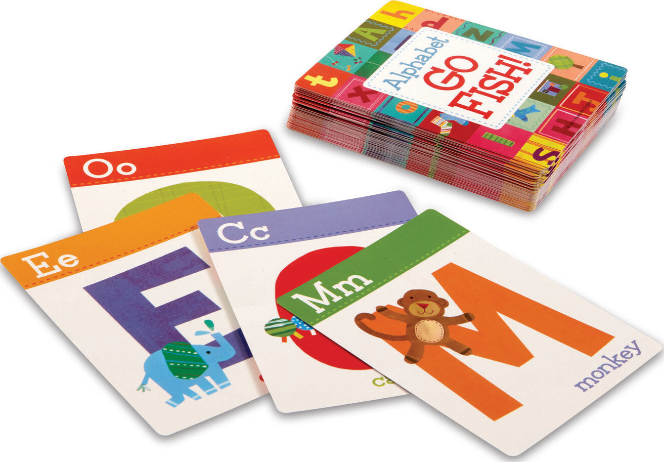 Alphabet Go Fish! Card Game - Books and Music - 1 Piece – Learning Post ...