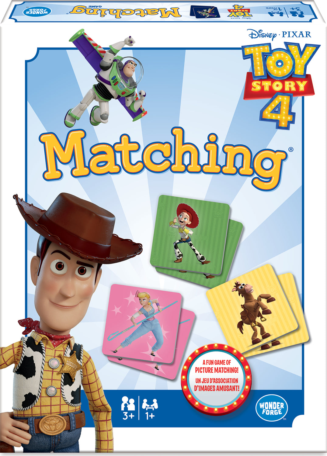 Toy Story 4 Matching – Learning Post & Toys