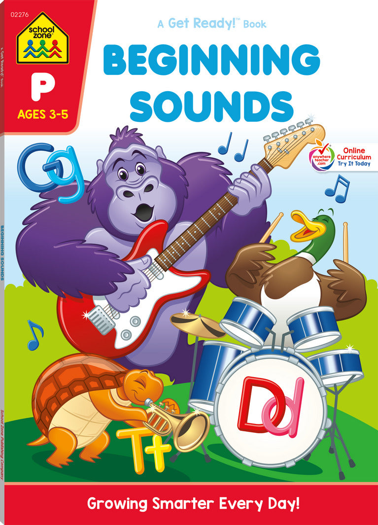 Beginning Sounds Preschool Workbook – Learning Post & Toys