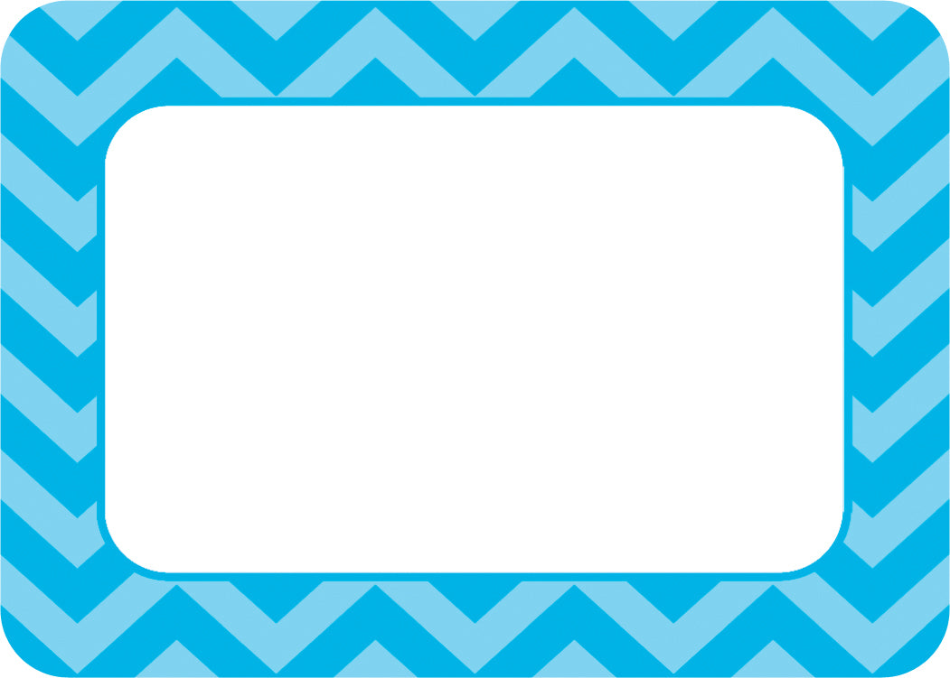 Chevron Name Tags/Labels - Multi-Pack – Learning Post & Toys