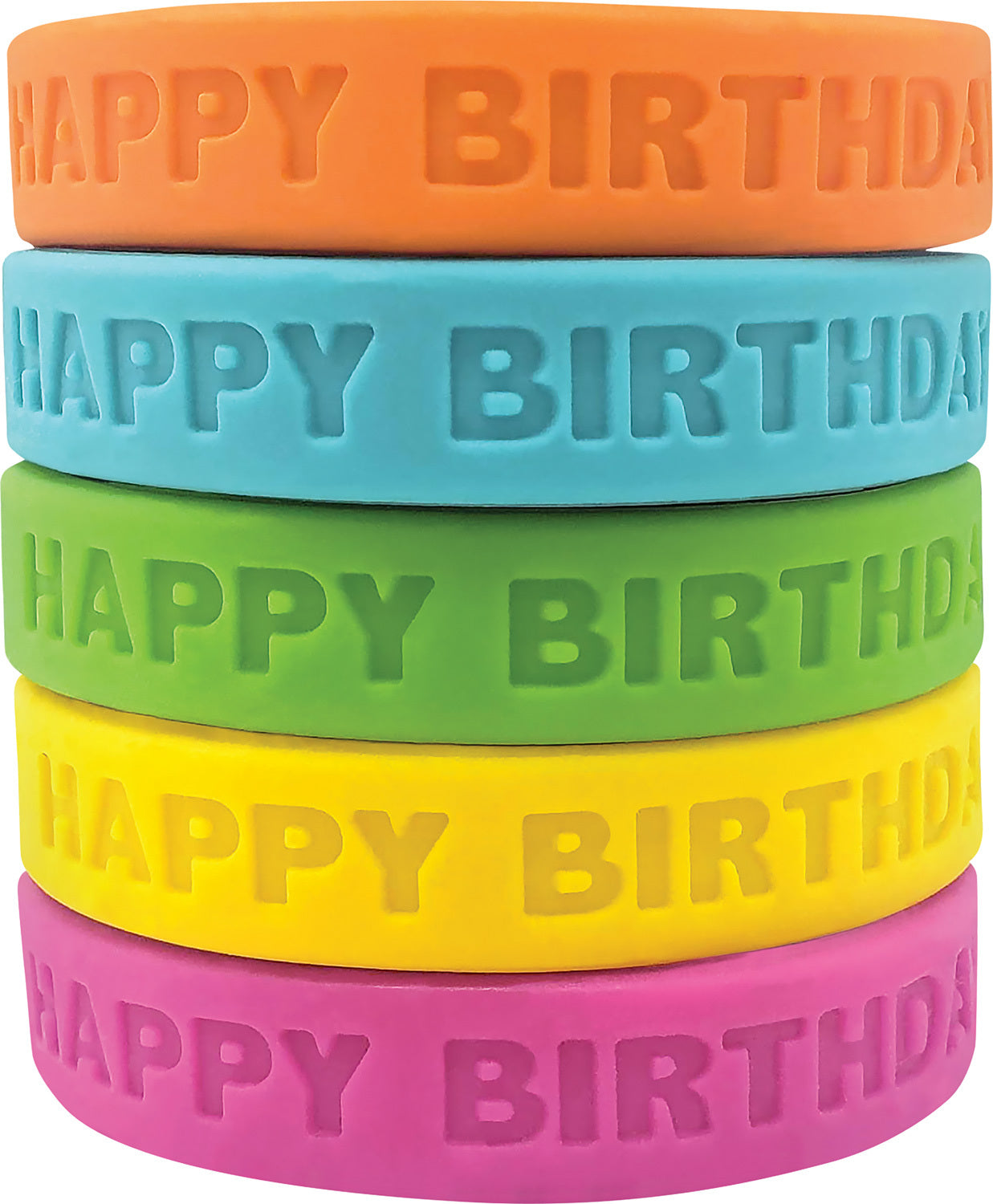 Happy Birthday 2 Wristbands – Learning Post & Toys
