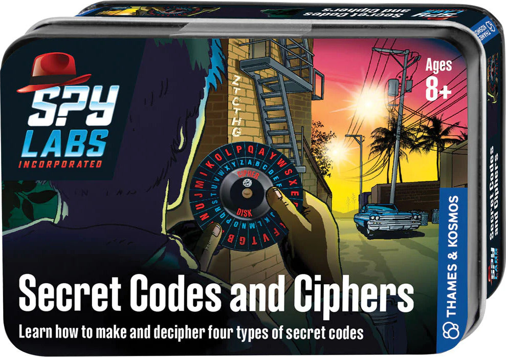 Spy Labs: Secret Codes and Ciphers – Learning Post & Toys