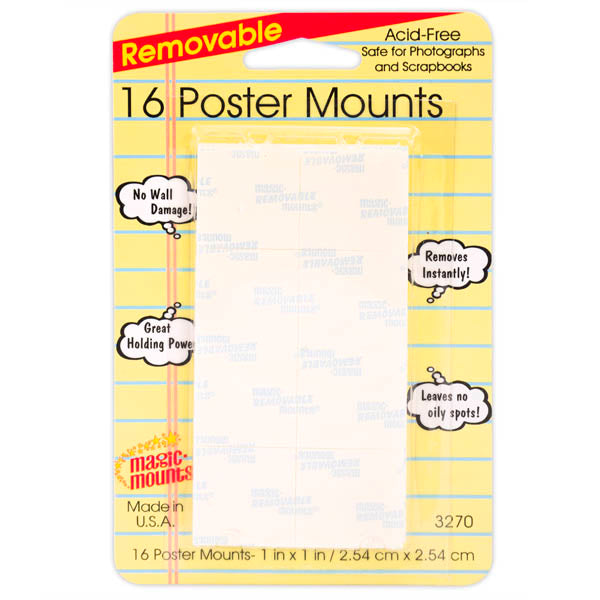 16 Removable Poster Mounts – Learning Post & Toys