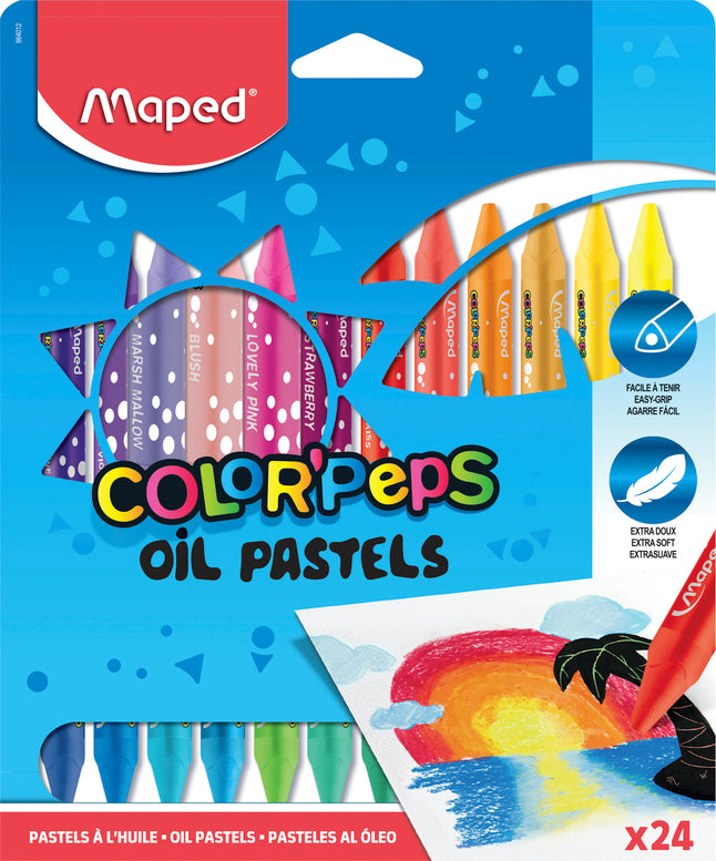 COLOR PEPS OIL PASTELS – Learning Post & Toys