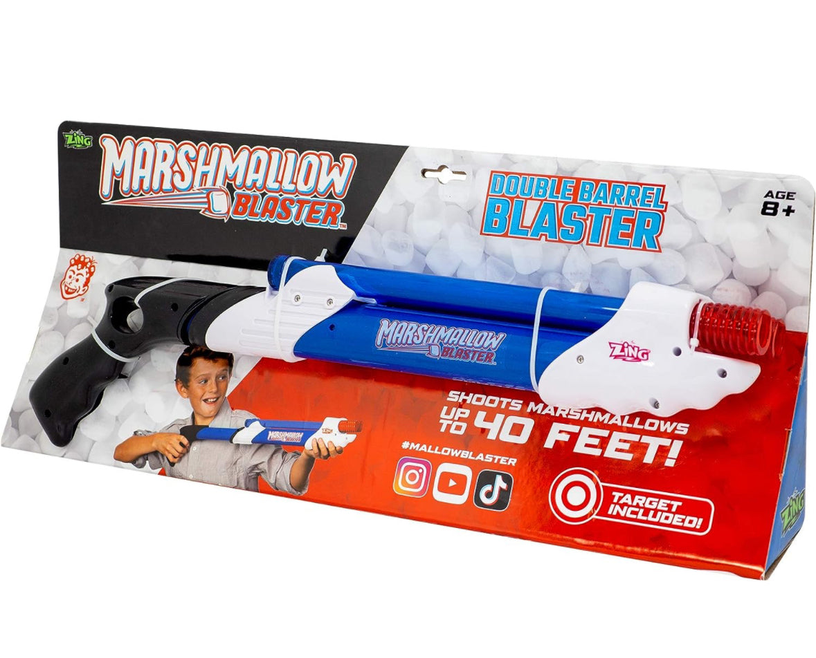 MARSHMALLOW DOUBLE BARREL BLAST – Learning Post & Toys