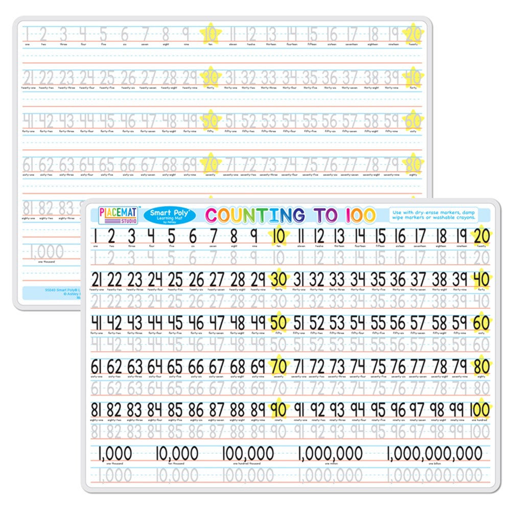 COUNTING TO 100 LEARNING MAT – Learning Post & Toys