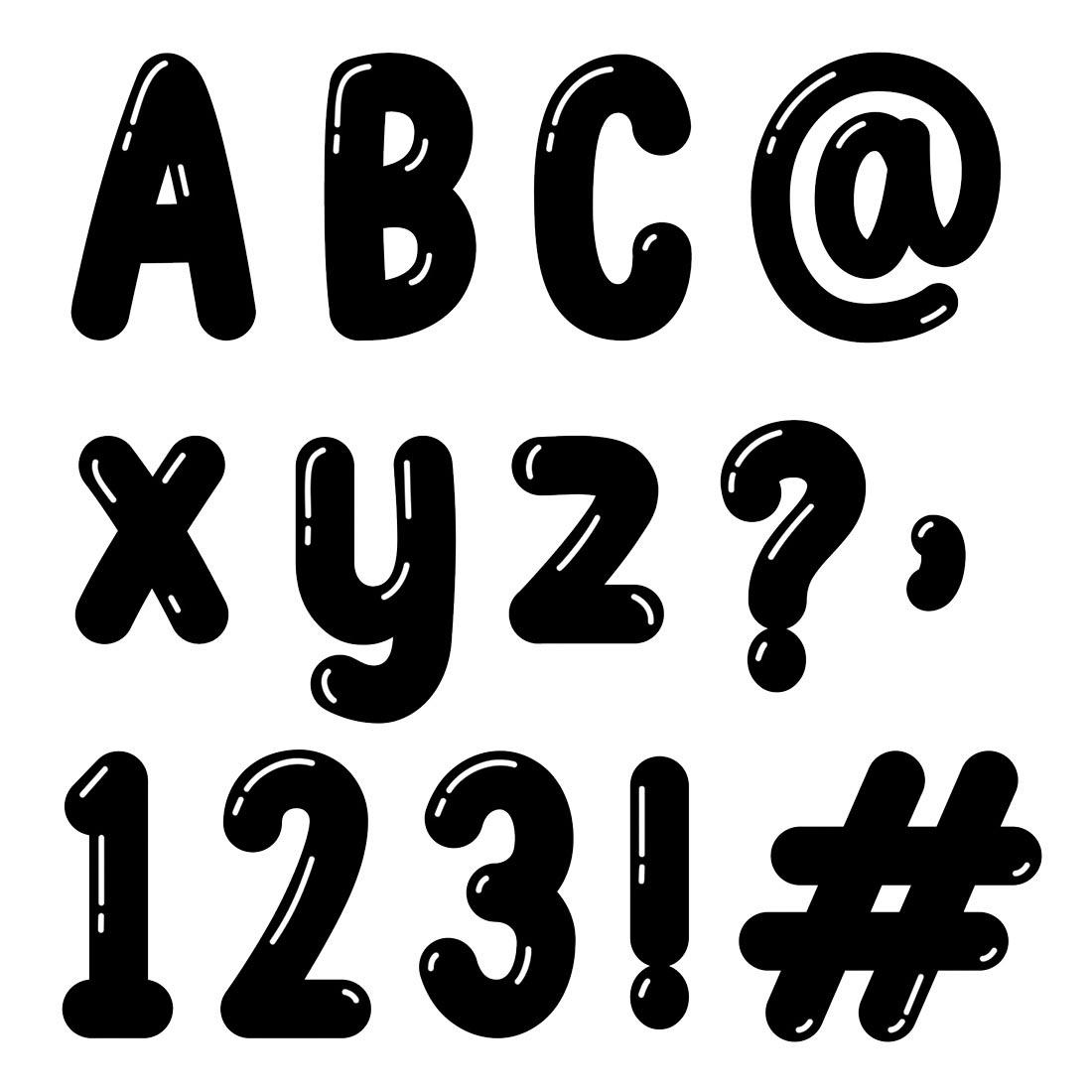 BUBBLE LETTERS – Learning Post & Toys