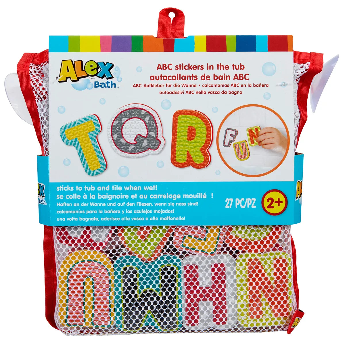 ABC STICKERS FOR THE TUB – Learning Post & Toys
