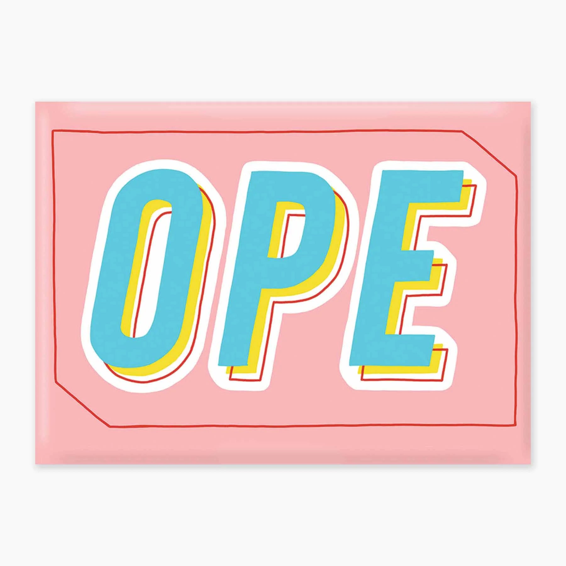 OPE MINI STICKER – Learning Post & Toys