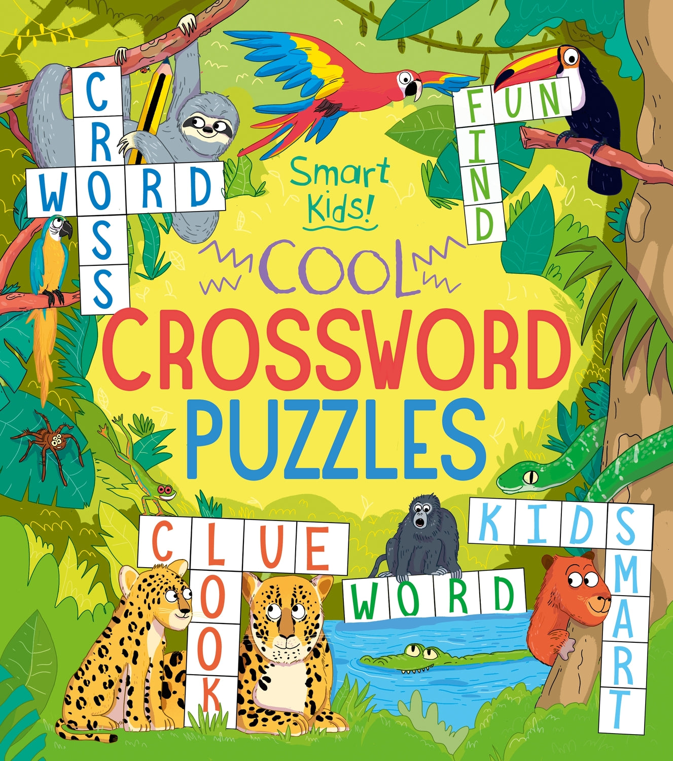 Smart Kids! Cool Crossword Puzzles – Learning Post & Toys