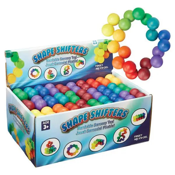 RAINBOW SHAPEABLE BALLS – Learning Post & Toys