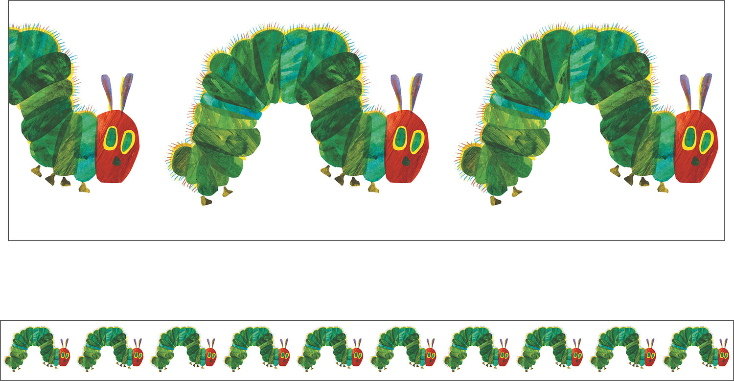 The Very Hungry Caterpillar™ Straight Bulletin Board Borders – Learning ...