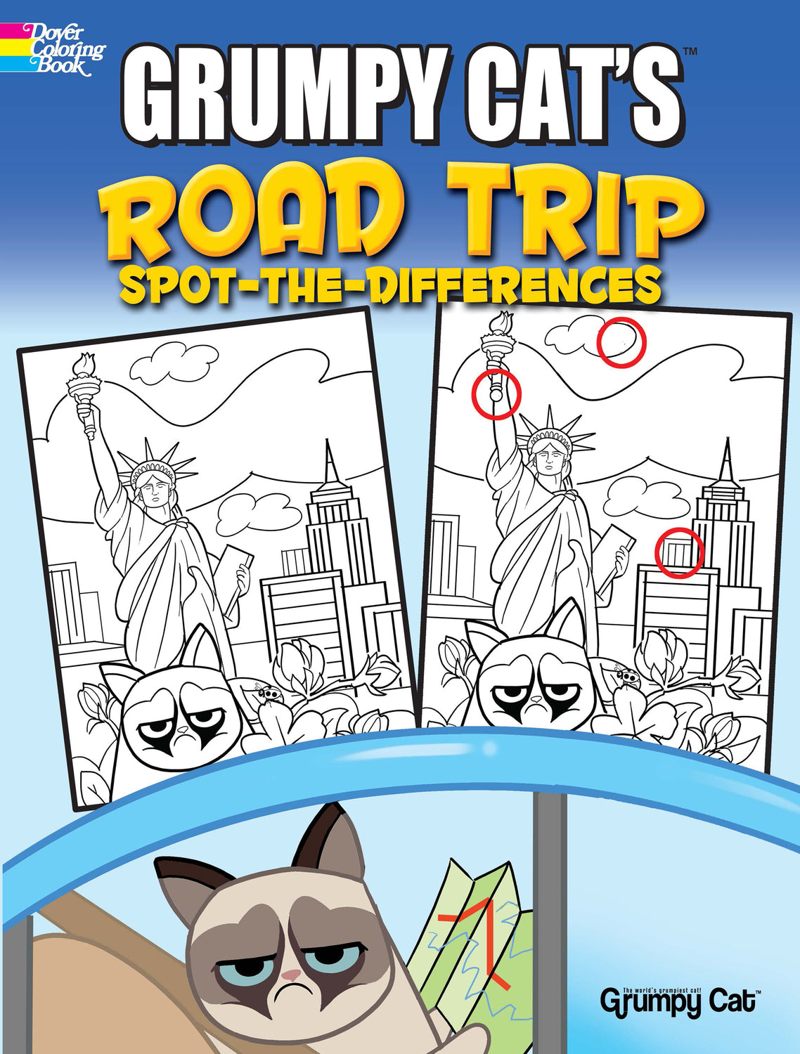 Grumpy Cat's Road Trip Spot-the-Differences – Learning Post & Toys