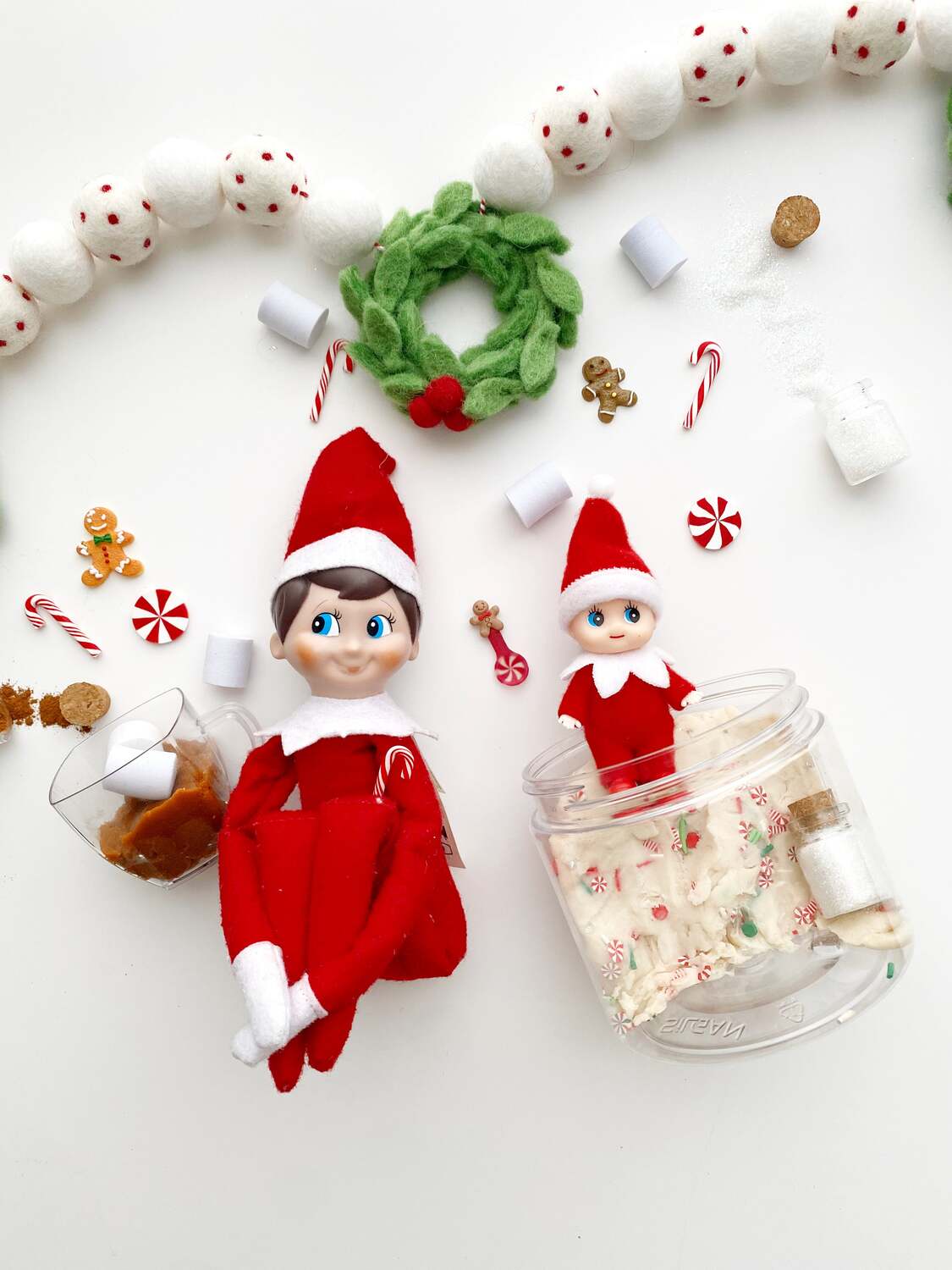 Elf in the Jar Sensory Play Dough Kit – Learning Post & Toys