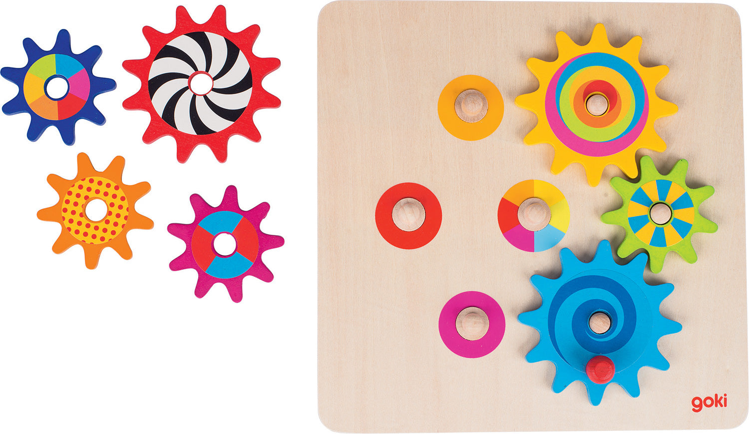 Cogwheel Game – Learning Post & Toys
