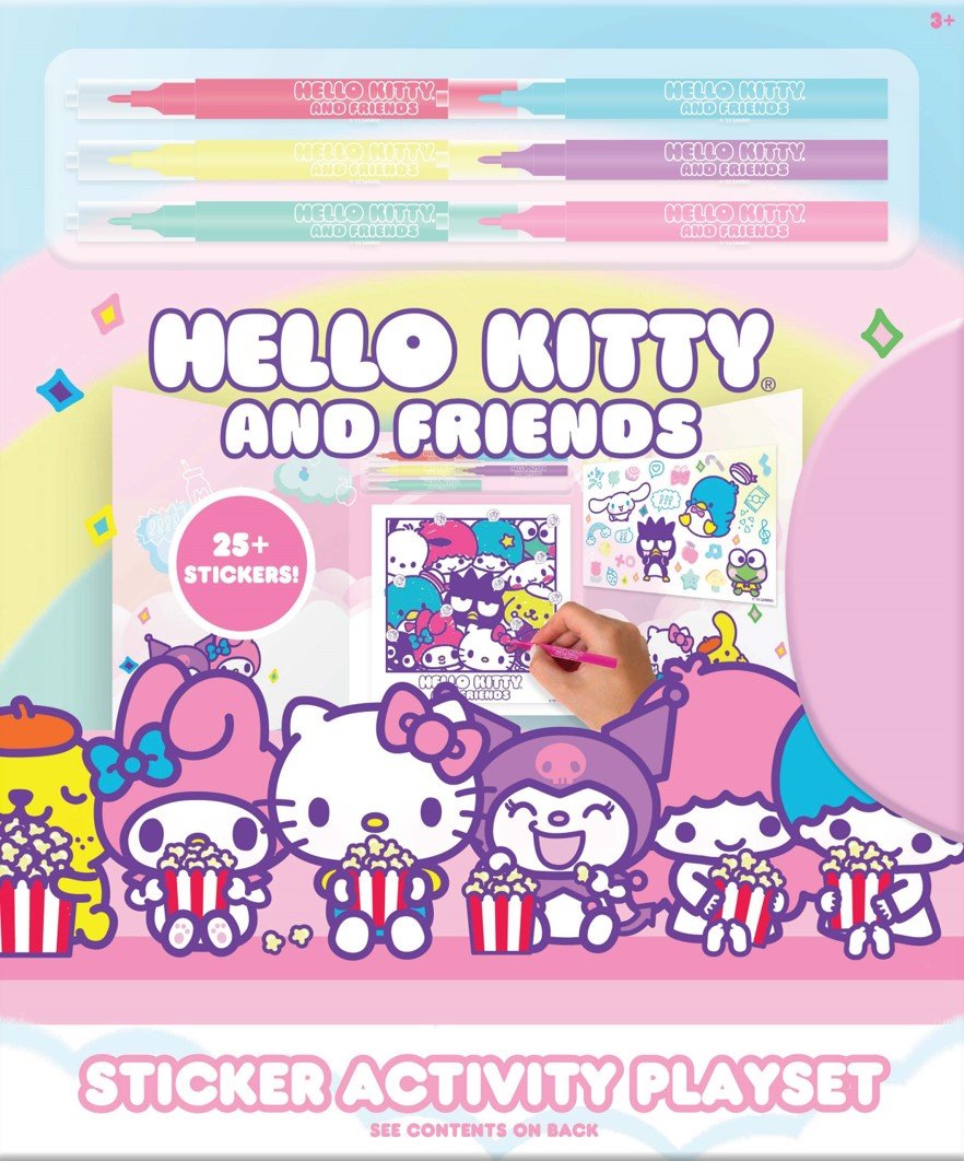 HELLO KITTY STICKER ACTIVITY – Learning Post & Toys