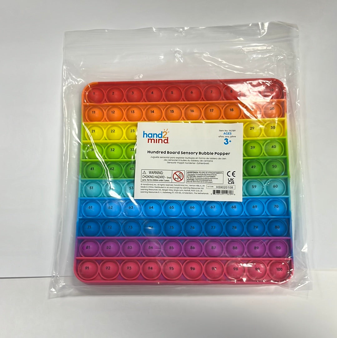 HUNDREDS BOARD POP IT – Learning Post & Toys