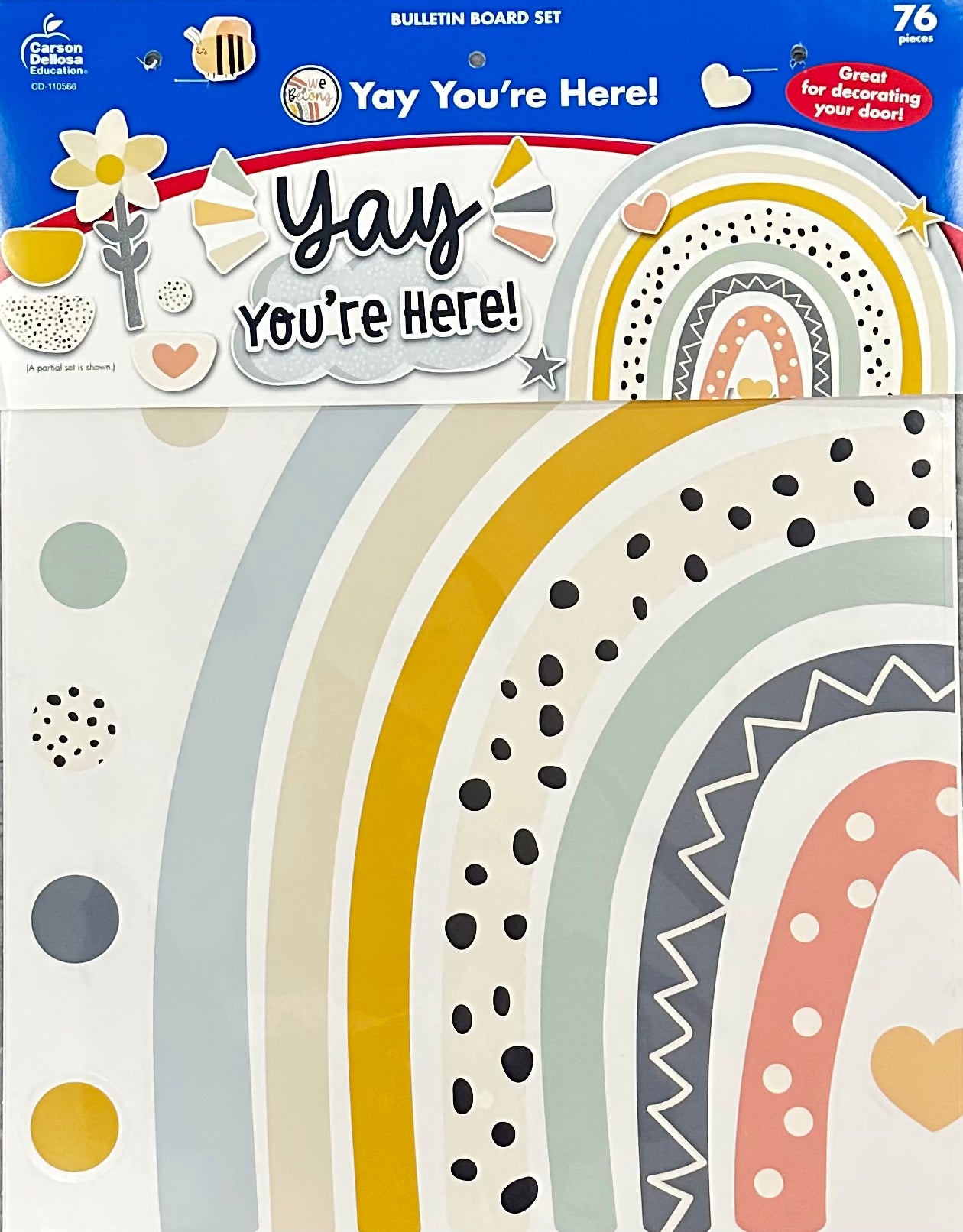 YAY YOU'RE HERE! BULLETIN BOARD SET BULLETIN BOARD SETS – Learning Post ...